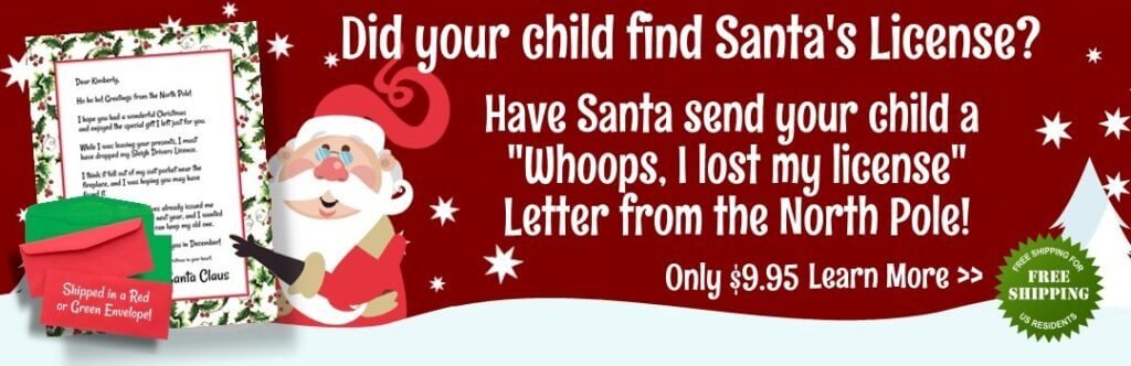 Home Page - Santa's License